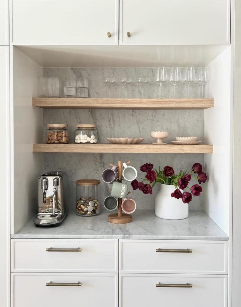 33+ Coffee Bar Ideas For Home You'll Love - small & big [2024]