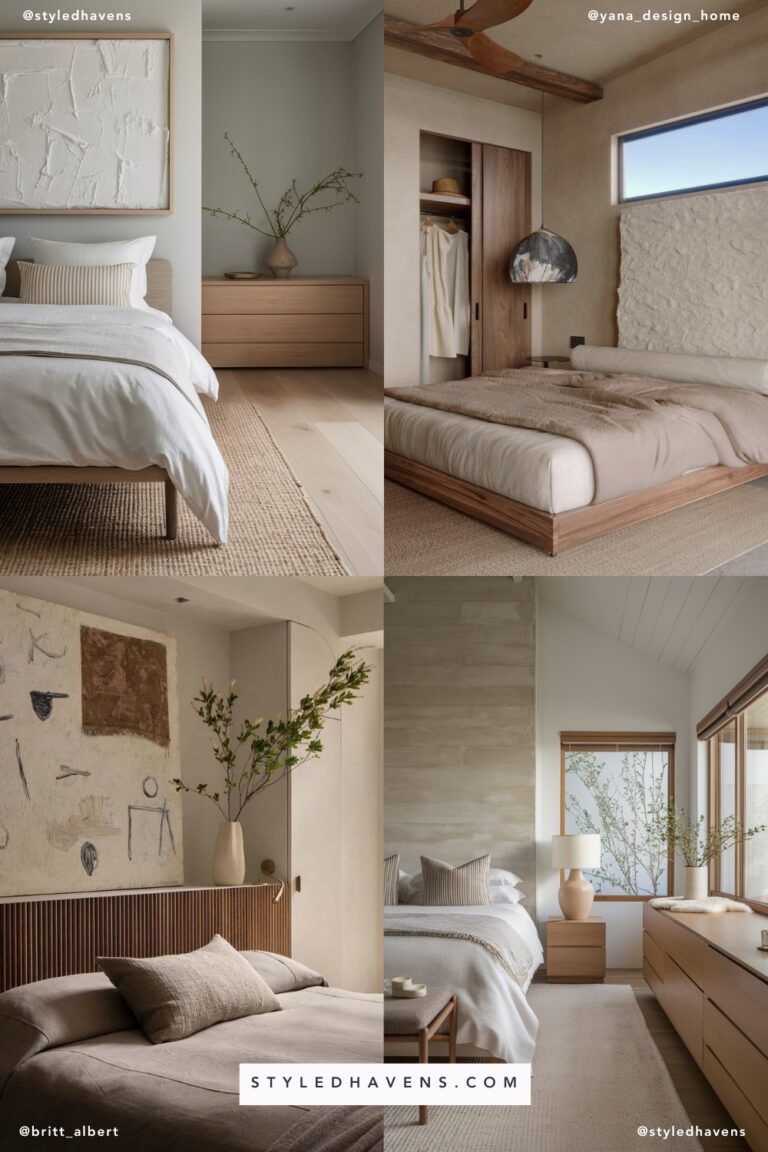 16+ Ideas For An Earthy Bedroom Aesthetic & Cozy Vibe