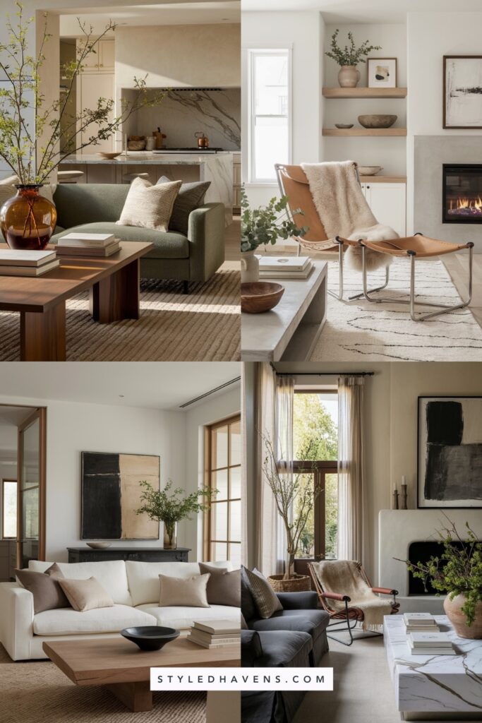 23+ Stunning Organic Modern Living Rooms That Inspire