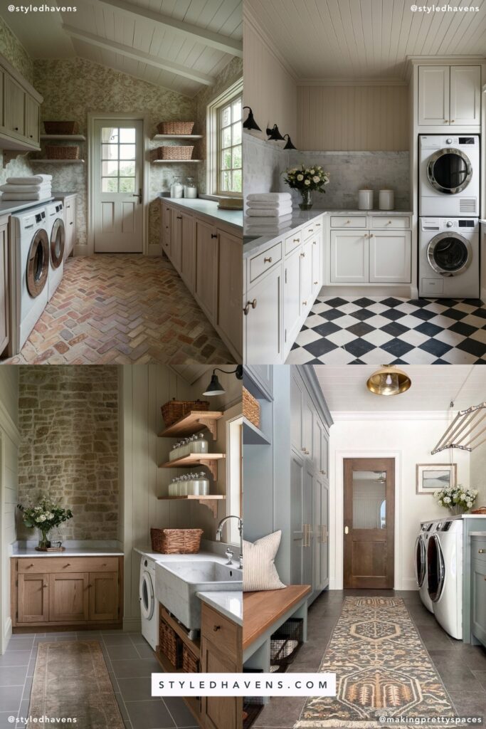 21+ Cottage-Inspired Laundry Rooms With A Vintage Vibe We Love