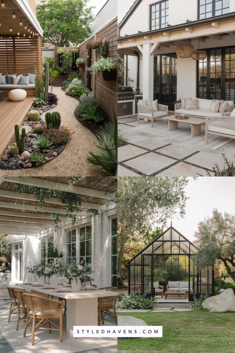22+ Outdoor Ideas That Are Making Us Swoon (patio, backyard...)