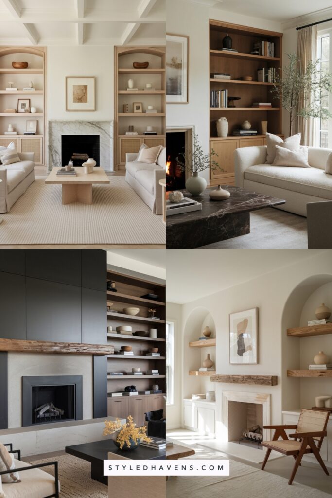 Beautiful Fireplace Built-Ins: 18+ Ideas That Inspire