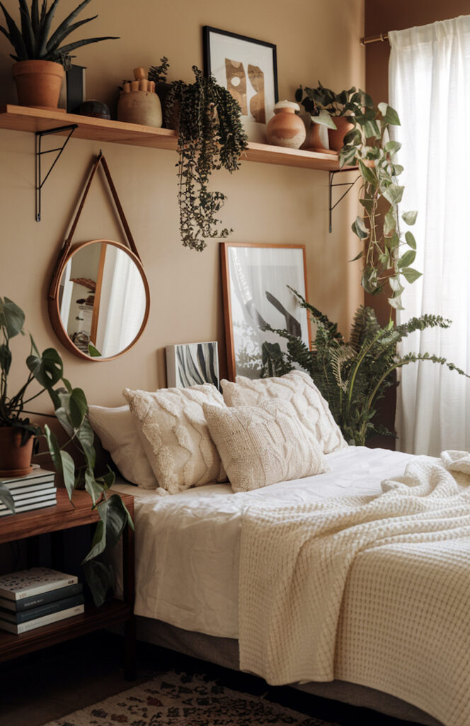16+ Ideas For An Earthy Bedroom Aesthetic & Cozy Vibe