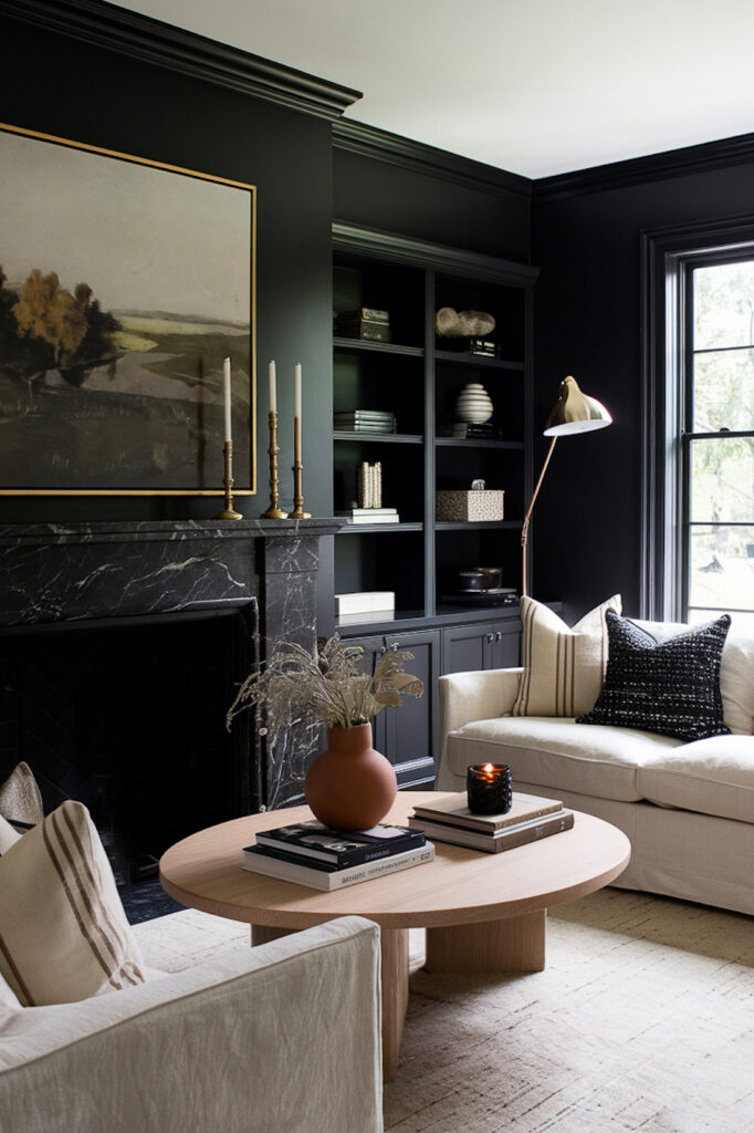 16+ Moody Living Rooms That Are Cozy & Sophisticated