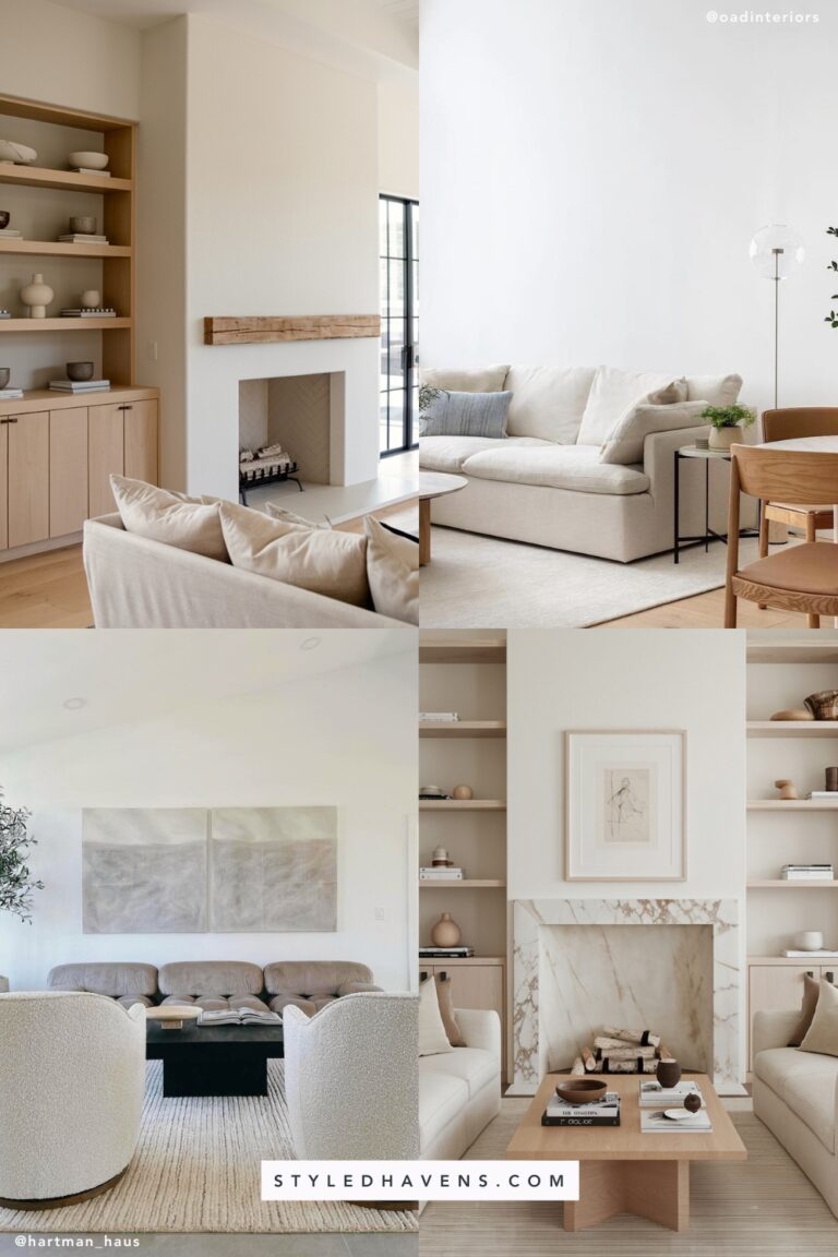 17+ Minimalist Living Room Ideas With A Modern, Earthy Vibe