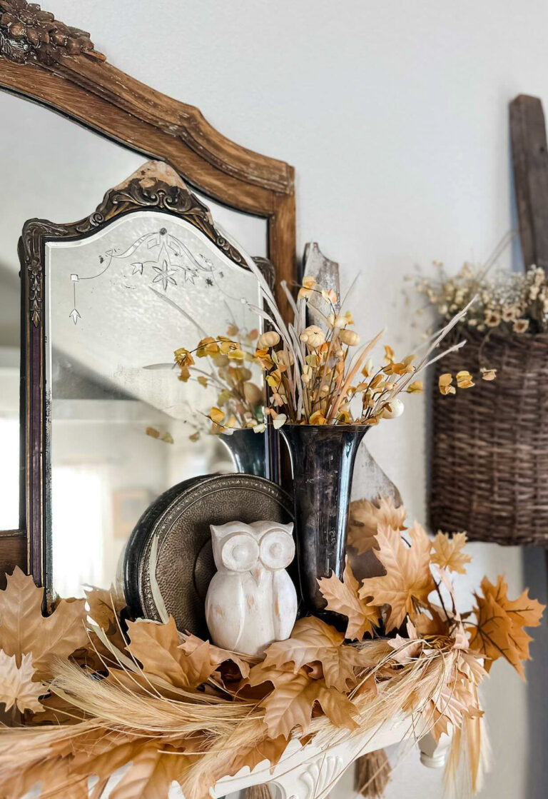 Fall Mantle Decor: 15+ Warm & Cozy Ideas You'll Love