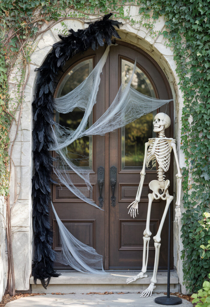 18+ Spooky (& Aesthetic) Halloween Door Decorations for 2025
