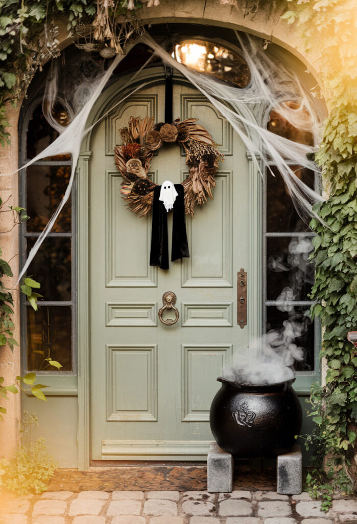 18+ Spooky (& Aesthetic) Halloween Door Decorations for 2025