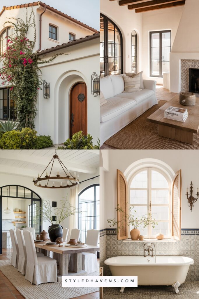 Spanish Style Home Inspiration With Modern Flair